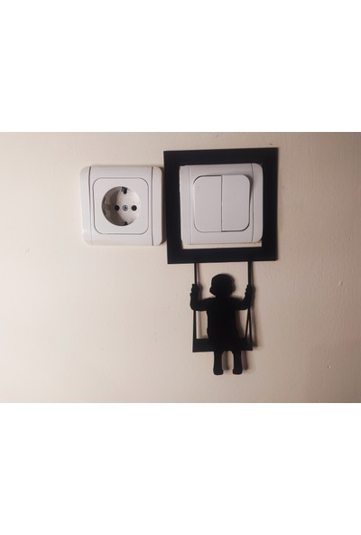 Özgür Sanat Atölyesi Dekoratif Priz Çerçevesi 1.kalite Metalden Üretilmiştir.(08)