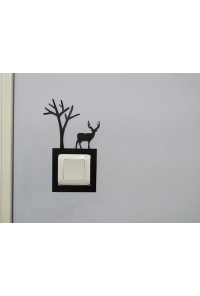 Özgür Sanat Atölyesi Dekoratif Priz Çerçevesi 1.kalite Metalden Üretilmiştir.(03)