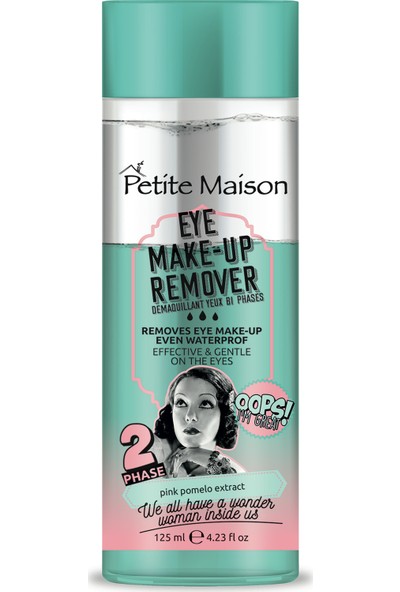 Petite Maison Çift Fazlı Göz Makyajı Temizleyici 125 ml