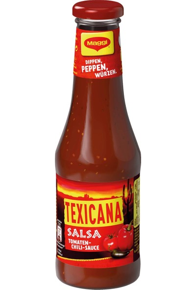 Maggı Texicana Salsa Tomaten-Chili-Sauce 500 ml Maggı Texicana Salsa Tomaten-Chili-Sauce 500 ml