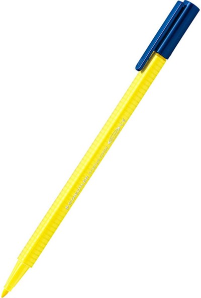 Staedtler Triplus Color Üçgen Keçeli Kalem Açık Sarı 323-10 Staedtler Triplus Color Üçgen Keçeli Kalem Açık Sarı 323-10