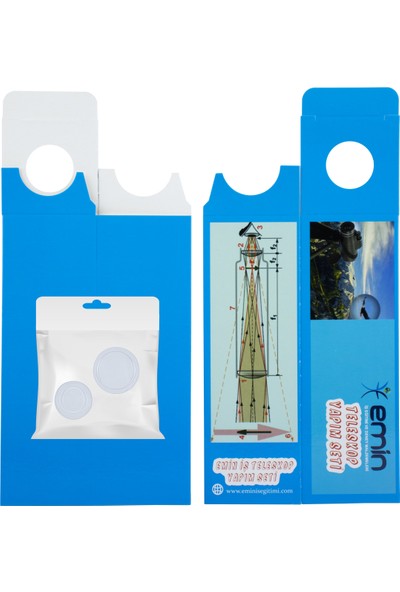 Emin İş Eğitimi Basit Teleskop Yapım Seti