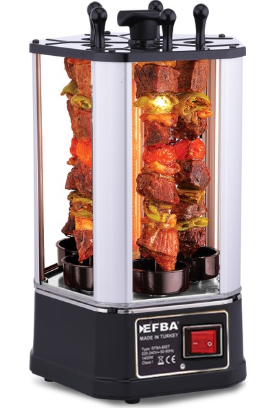 EFBA 600 Kebapmatik (Şaşlık) - Siyah EFBA 600 Kebapmatik (Şaşlık) - Siyah