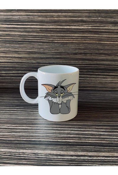 FMM Tasarım Tom& Jerry Tom Baskılı Kupa Bardak