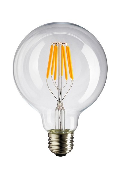 Cata 6 Watt Flament LED Ampul G95 Glop Şeffaf Gunışığı CT-4354 Cata 6 Watt Flament LED Ampul G95 Glop Şeffaf Gunışığı CT-4354