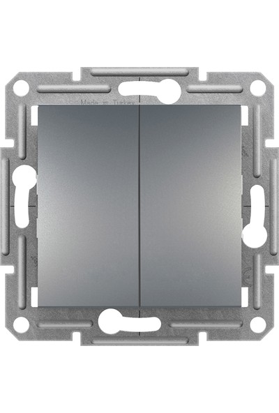 Schneider Asfora Plus Komütatör Çerçevesiz Çelik EPH0300162 Schneider Asfora Plus Komütatör Çerçevesiz Çelik EPH0300162
