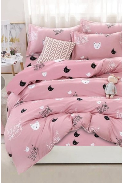 Always Ranforce Cats Tek Kişilik Nevresim Takımı Always Ranforce Cats Tek Kişilik Nevresim Takımı