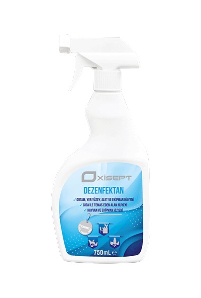 Oxısept Su Bazlı Dezenfektan Sprey 750ML Oxısept Su Bazlı Dezenfektan Sprey 750ML