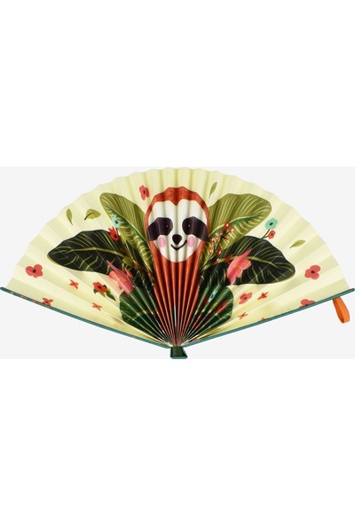 Legami Fıesta&sıesta Katlanabilir Kağıt Yelpaze Panda