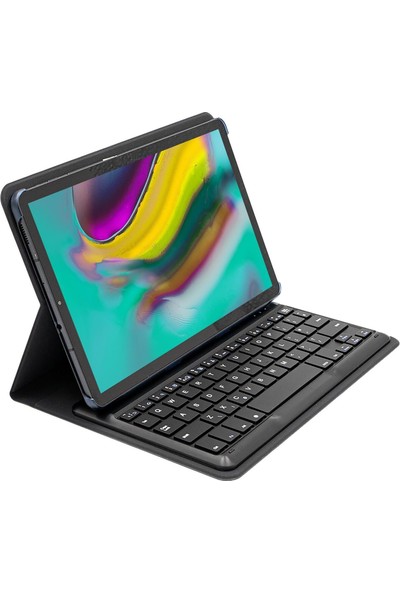 Samsung Galaxy Tab S6 Lite Klavyeli Kılıf (Targus) GP-FBP615TGABT- Siyah