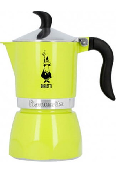 Bialetti Fıammetta 1 Cup Lıme Moka Pot Bialetti Fıammetta 1 Cup Lıme Moka Pot