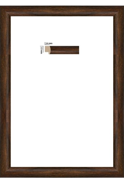 Selçuklu Sanat Puzzle Çerçevesi 22 mm PVC Camlı 48x68 cm (1000'luk) KAHVERENGİ Selçuklu Sanat Puzzle Çerçevesi 22 mm PVC Camlı 48x68 cm (1000'luk) KAHVERENGİ