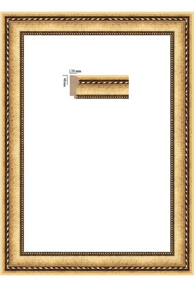 Selçuklu Sanat Puzzle Çerçevesi 48 mm 35 x 50 cm 500'lük Yaldız Selçuklu Sanat Puzzle Çerçevesi 48 mm 35 x 50 cm 500'lük Yaldız