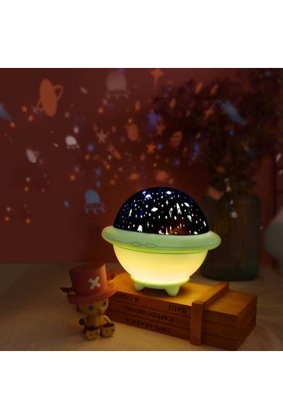 Orijinaldükkan Ufo Gece Lambası Projeksiyonlu Çok Renkli Çocuk Odası Aydınlatma Orijinaldükkan Ufo Gece Lambası Projeksiyonlu Çok Renkli Çocuk Odası Aydınlatma