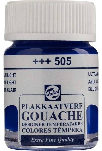 Talens Guaj Boya 16 ml Ultramarine Light Ultramarine Işık 505 Talens Guaj Boya 16 ml Ultramarine Light Ultramarine Işık 505