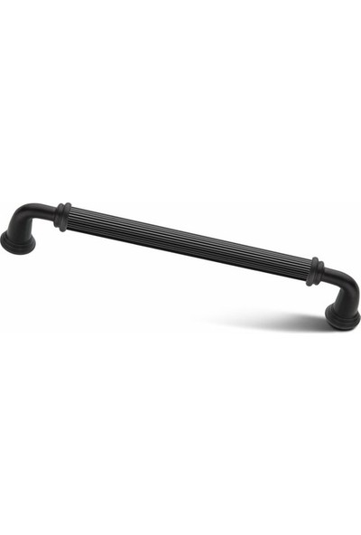 Interio Melis Mat Siyah Lüks Mobilya Dolap Çekmece Kulp 96MM Interio Melis Mat Siyah Lüks Mobilya Dolap Çekmece Kulp 96MM