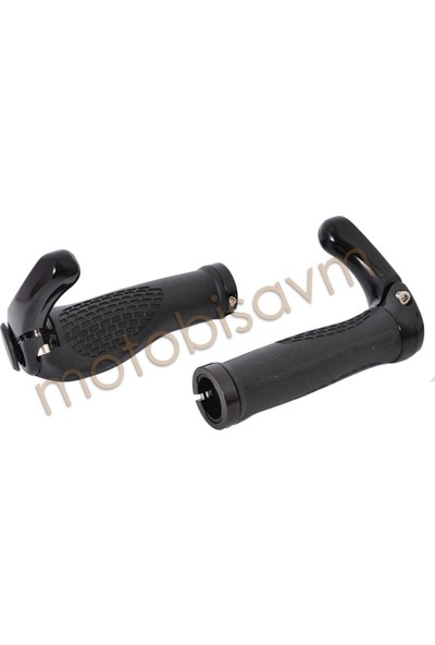 Elcik [takım] [çift Alyanlı-Avuç Destekli-Boynuzlu- 135 Mm] [gümüş-Siyah]--