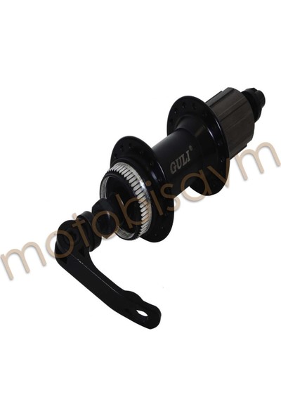 Motobisavm Mtb Arka Hazne Rulmanlı 32 Delik Alüminyum B57 [siyah] [mandallı--