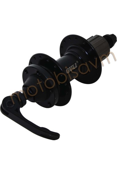 Motobisavm Mtb Arka Hazne Rulmanlı 32 Delik Alüminyum B43 [siyah] [mandallı--