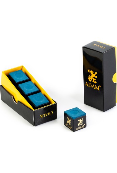 Elit Bilardo Adam 3 Lü Profosyonel Istaka Tebeşiri Elit Bilardo Adam 3 Lü Profosyonel Istaka Tebeşiri