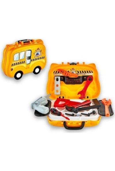 By Toys Bayraktar Arabalı Valizli Çantalı Tamir Seti By Toys Bayraktar Arabalı Valizli Çantalı Tamir Seti