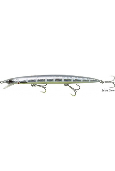 Savage Gear Jerk Minnow 145 Mm 17 Gr Sinking Suni Yem Zebra Glow Savage Gear Jerk Minnow 145 Mm 17 Gr Sinking Suni Yem Zebra Glow