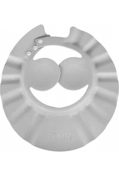 Sevi Bebe Bebek Banyo Şapkası ART-111 Gri