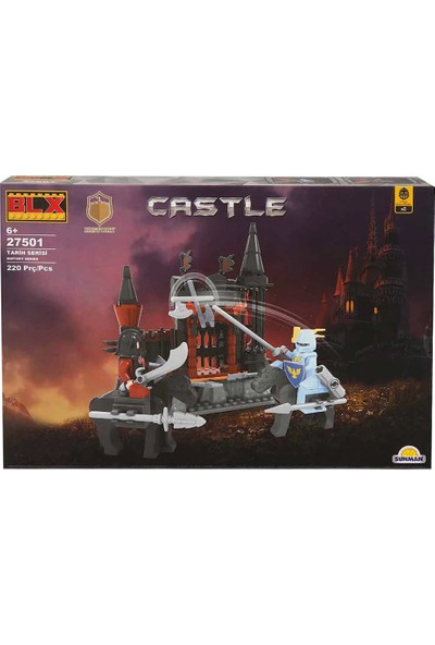 Sunman Sun Blx Kale Set Şövalye Duello 220 Parça