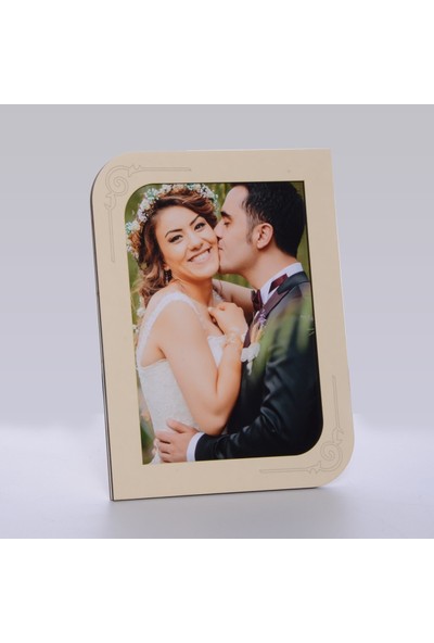 Technopa Ahşap Beyaz Renk Resim Çerçeve 10 x 15 cm