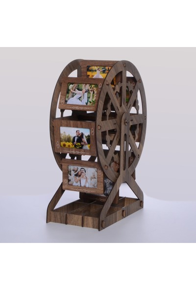 Technopa Ahşap Iris Renk Değirmen Resim Çerçeve