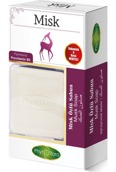 Mindivan Phyto Flora Misk Özlü Sabun 130 gr
