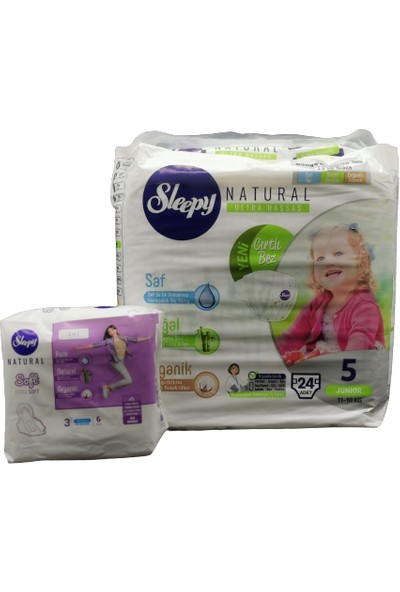 Sleepy 5 Beden 24 Adet Sleepy Ped Hediyeli