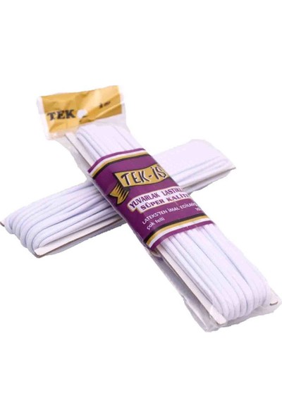 Tek-Iş Yuvarlak Lastik 751 | Beyaz