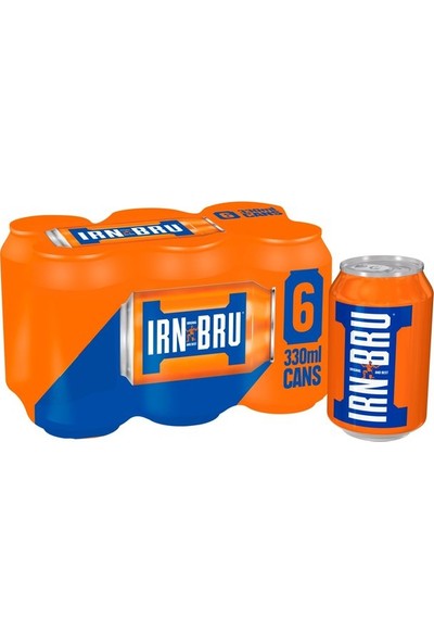 Irn Bru Karışık Aromalı Gazlı Içecek 330 ml x 6'lı Irn Bru Karışık Aromalı Gazlı Içecek 330 ml x 6'lı