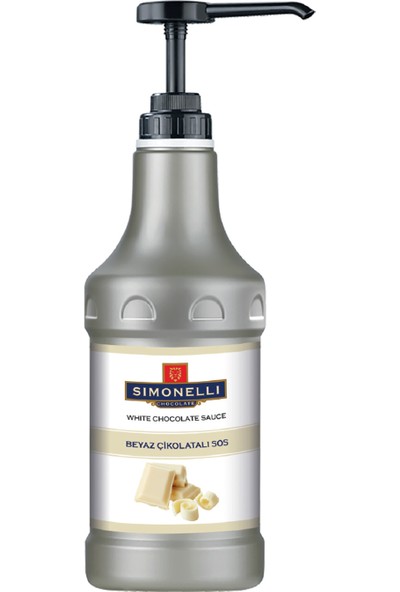 Simonelli Profesyonel Sos - Beyaz Çikolata Aromalı SIMONELLI