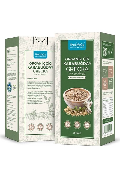 TheLifeCo TheLifeCo Çiğ Karabuğday Greçka 500 gr