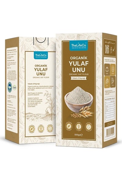 TheLifeCo TheLifeCo Organik Yulaf Unu 500 gr TheLifeCo TheLifeCo Organik Yulaf Unu 500 gr