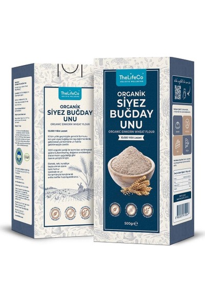 TheLifeCo TheLifeCo Organik Siyez Unu 500 gr