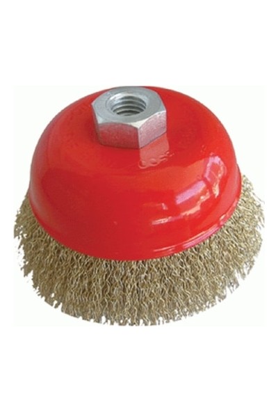 Leo Çanak Tel Fırça Saçaklı 100mm