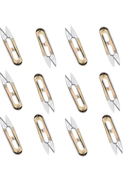 Golden Eagle TC-805 Iplik Temizleme Makası Metal 12 Adet