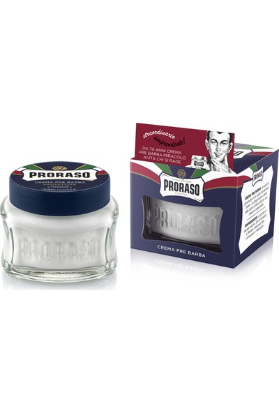 Proraso Tıraş Öncesi Kremi – Aloe Vera ve Vitamin E 100 ml