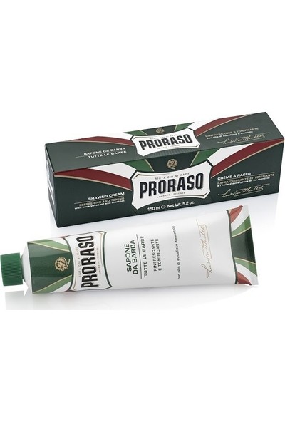 Proraso Tıraş Kremi – Okaliptüs Yağı ve Mentollü 150 ml Proraso Tıraş Kremi – Okaliptüs Yağı ve Mentollü 150 ml