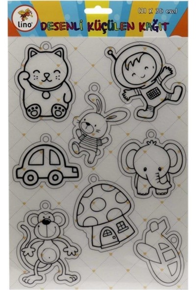 Lino Desenli Küçülen Kağıt