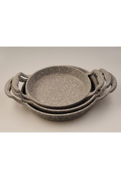 Arow 3'lü Granit Döküm April Sahan Seti Arow 3'lü Granit Döküm April Sahan Seti