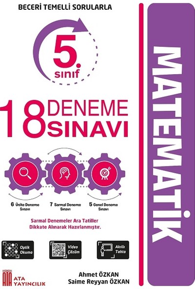 Ata Yayıncılık Yeni Nesil 5. Sınıf 18 Deneme Sınavı Matematik