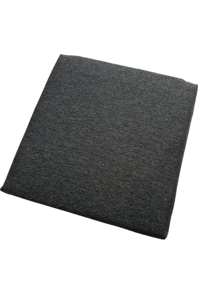 Under-x 40 x 40 x 5 cm Siyah Keten Koltuk Minderi