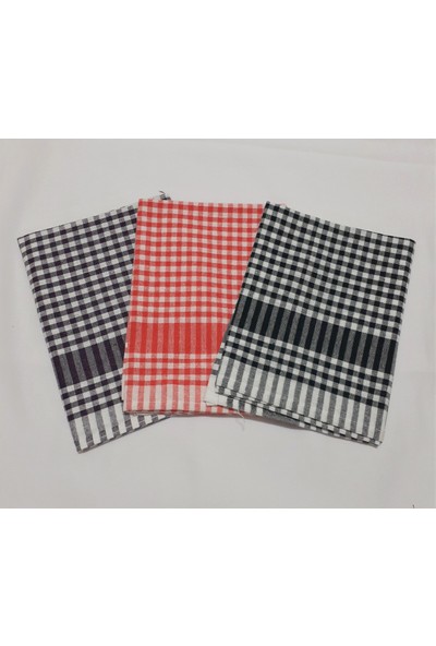 Pınarçeyiz 3 Adet 3 Renk 45 x 65 cm Kurulama Bezi Mutfak Havlusu