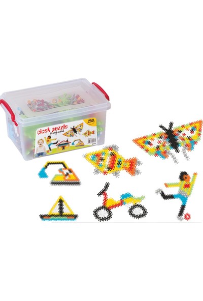 Fen Toys Çiçek Puzzle Küçük Box 240 Parça