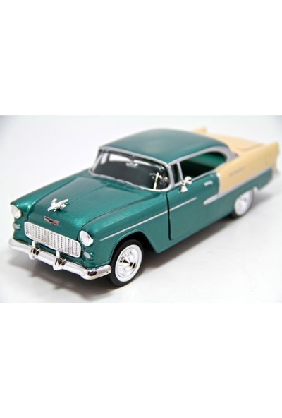 Motormax 1955 Chevy Bel Air 1/24 Die Cast Model Araç Motormax 1955 Chevy Bel Air 1/24 Die Cast Model Araç