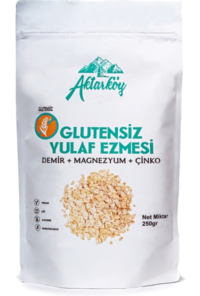 Aktar Köy Aktarköy Glütensiz Yulaf Ezmesi 250 gr